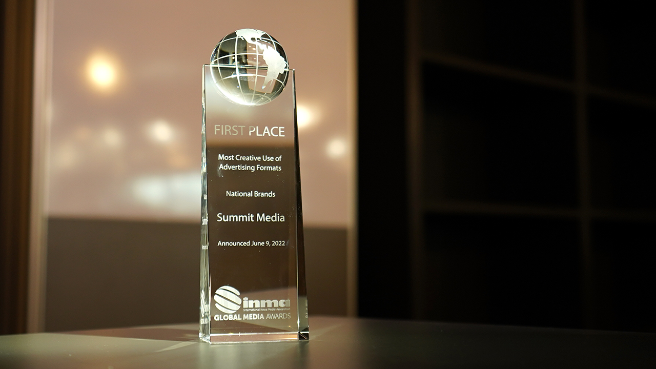 Summit Media Wins at the 2022 INMA Global Media Awards – JG Summit ...