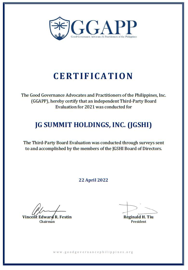 JG Summit Holdings, Inc.